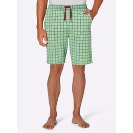 w&auml;schepur men Herren Hose kurz, apfel-kirsche-kariert, Gr&ouml;&szlig;e 44/46