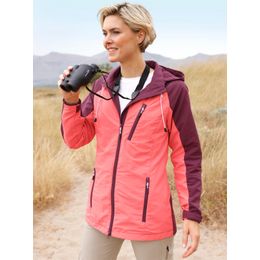 Catamaran Sports Damen Funktionsjacke mit 1 Rei&szlig;verschluss-Innentasche, grapefruit-burgund, Gr&ouml;&szlig;e 48