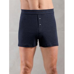 w&auml;schepur men Herren Boxershorts, marine-geringelt, Gr&ouml;&szlig;e 10
