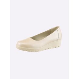 airsoft modern+ Damen Slipper mit Profil-Sohle, champagner-meliert, Gr&ouml;&szlig;e 41