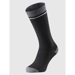 w&auml;schepur w&auml;schepur Damen Kompressionskniestrumpf, schwarz, Gr&ouml;&szlig;e 39-42