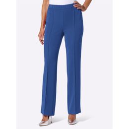 WITT Damen Anzughose mit Dehnbund, royalblau, Gr&ouml;&szlig;e 54