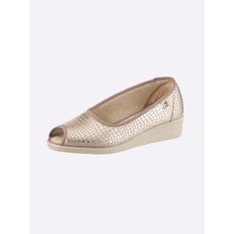 WITT Damen Slipper mit Antirutsch-Sohle, rosenholz, Gr&ouml;&szlig;e 36