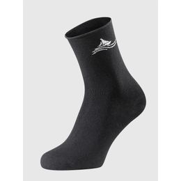 w&auml;schepur w&auml;schepur Damen Socken, wei&szlig; + schwarz + steingrau, Gr&ouml;&szlig;e 39-42