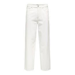 Only & Sons Only & Sons Jeans 'ONSFade' Herren Gr&ouml;&szlig;e 28 wei&szlig;
