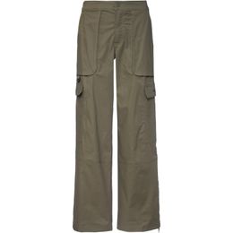Columbia Brea Falls Cargohose Damen - oliv - Gr. L - Baumwolle/Elastan