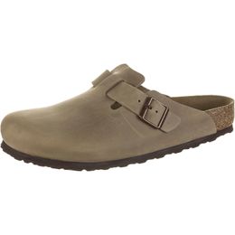 Birkenstock Boston Sandalen Herren - braun - Gr. 42 - Leder