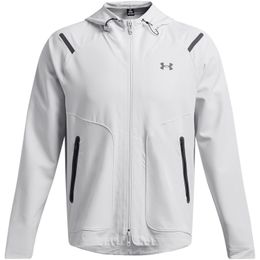 Under Armour Unstoppable Funktionsjacke Herren - grau - Gr. XL - Polyester/Elastan