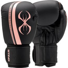 Sting Aurora Boxing Glove Handschuh Damen - schwarz - Gr. 10 - Polyurethan