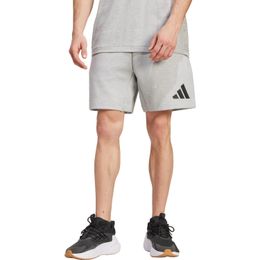 Adidas Z.N.E. Funktionsshorts Herren - grau - Gr. S - Polyester/Baumwolle