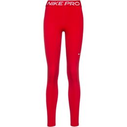 Nike Pro 365 Tights Damen - rot - Gr. XL - Polyester/Elastan