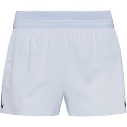 Nike Aeroswift Laufshorts Damen - grau - Gr. L - Polyester/Elastan