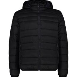 CMP Steppjacke Herren - schwarz - Gr. 52 - Polyamid