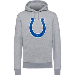 New Era Nfl Indianapolis Colts Hoodie Herren - grau - Gr. M - Baumwolle/Polyester