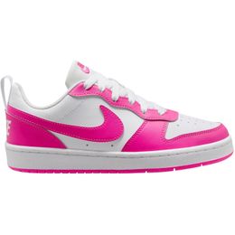 Nike Court Borough Gs Sneaker Kinder - wei&szlig; - Gr. 38 - Lederimitat