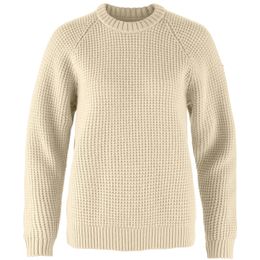 Fj&auml;llr&auml;ven Fj&auml;llr&auml;ven &Ouml;vik Strickpullover Damen - beige - Gr. M - Merinowolle