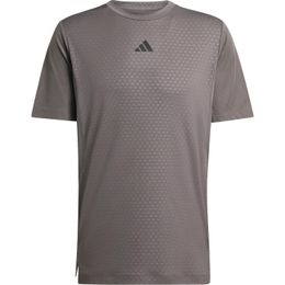 Adidas d4t Power Funktionsshirt Herren - grau - Gr. XL - Polyester