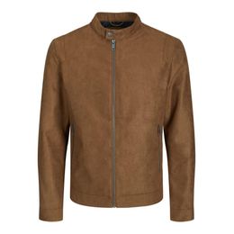 Jack & Jones Plus Jack & Jones Plus &Uuml;bergangsjacke 'JJERocky' Herren Gr&ouml;&szlig;e 5XL braun