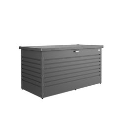 BioHort Aufbewahrungsbox 'FreizeitBox 160' dunkelgrau metallic 160 x 79 x 83 cm