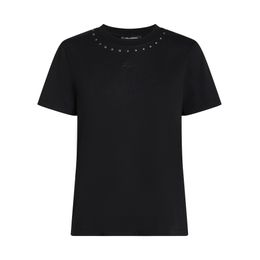 K by KARL LAGERFELD Karl Lagerfeld T-Shirt Damen Gr&ouml;&szlig;e L schwarz