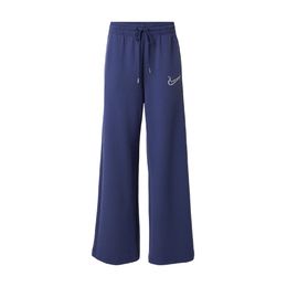Nike Sportswear Hose 'PHNX FLC' Damen Gr&ouml;&szlig;e 34 navy / silber