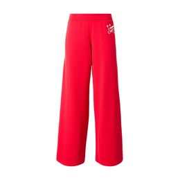 Hollister Hose 'SUGAR GLITTER' Damen Gr&ouml;&szlig;e 34 rot / wei&szlig;