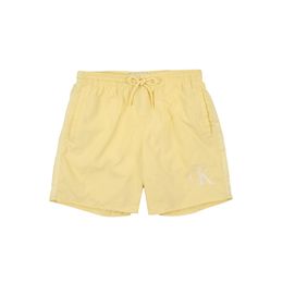 Calvin Klein Swimwear Badeshorts Jungen Gr&ouml;&szlig;e 152/164 gelb