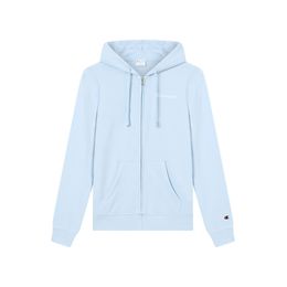 Champion Authentic Athletic Apparel Sweatjacke Damen Gr&ouml;&szlig;e M hellblau / wei&szlig;