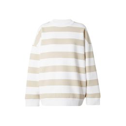 LeGer by Lena Gercke Sweatshirt 'Vanessa' Damen Gr&ouml;&szlig;e M beige / wei&szlig;