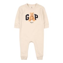 GAP Overall 'BEAR' Gr&ouml;&szlig;e 56/68 beige / hellbraun / schwarz