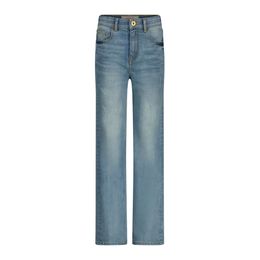 Vingino Jeans M&auml;dchen Gr&ouml;&szlig;e 140 blue denim