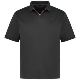 Herren Gro&szlig;e Gr&ouml;&szlig;en | Tommy Hilfiger Poloshirt mit Kontrastdetails Farbe schwarz Gr&ouml;&szlig;e: 4XL
