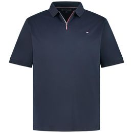 Gro&szlig;e Gr&ouml;&szlig;en Tommy Hilfiger Poloshirt mit Kontrastdetails Farbe marine Gr&ouml;&szlig;e: 4XL