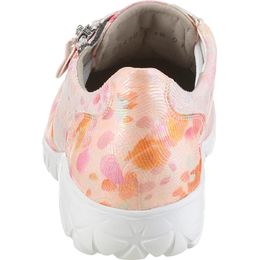 Waldl&auml;ufer Waldl&auml;ufer Damen Sneaker aus Textil, mit Wechselfu&szlig;bett, flamingo-bedruckt, Gr&ouml;&szlig;e 6,5