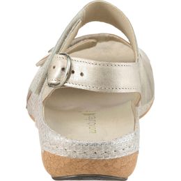 Waldl&auml;ufer Waldl&auml;ufer Damen Sandalette mit Luftposter-Laufsohle, bronzefarben, Gr&ouml;&szlig;e 8