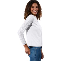 WITT Damen Shirt, wei&szlig;, Gr&ouml;&szlig;e 54