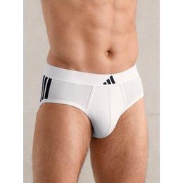 Adidas Herren Slip, wei&szlig; + schwarz, Gr&ouml;&szlig;e S