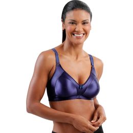 Naturana Damen Minimizer-BH ohne B&uuml;gel mit vorgeformten Cups, marine, Gr&ouml;&szlig;e 90B
