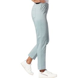 WITT Damen Schlupfjeans mit Stretch-Anteil, kalkmint, Gr&ouml;&szlig;e 40