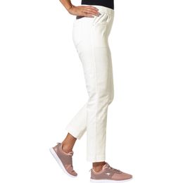 WITT Damen Schlupfjeans mit Stretch-Anteil, wei&szlig;, Gr&ouml;&szlig;e 44