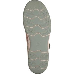 Jana Damen Klettschuh mit floralem Druck, schlamm, Gr&ouml;&szlig;e 37