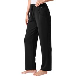 feel good Damen Hose, schwarz, Gr&ouml;&szlig;e 40/42