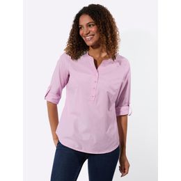 WITT Damen Tunika mit Kellerfalte hinten, ros&eacute;, Gr&ouml;&szlig;e 52