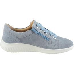 Jomos Damen Schn&uuml;rschuh f&uuml;r sehr kr&auml;ftige F&uuml;&szlig;e, von Jomos, hellblau, Gr&ouml;&szlig;e 40