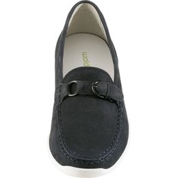 Waldl&auml;ufer Waldl&auml;ufer Damen Slipper aus Nubukleder, nachtblau, Gr&ouml;&szlig;e 8