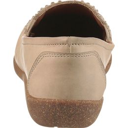 Loretta Damen Slipper mit Gummizug, sand, Gr&ouml;&szlig;e 39