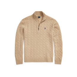 Polo Ralph Lauren Pullover Herren Gr&ouml;&szlig;e S camel / dunkelblau