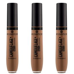 Essence Damen Concealer "CAMOUFLAGE+ MATTE concealer", 24ml, beige, Teint-Kosmetika, 3-tlg., hohe Deckkraft, mattierend, alle Hauttypen
