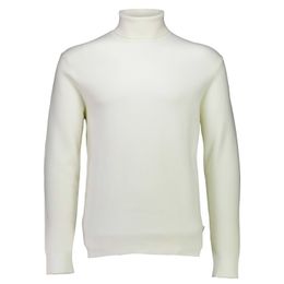 LINDBERGH Herren Rollkragenpullover "LINDBERGH Rollkragenpull"sanftes wei&szlig;, Gr. XL, Obermaterial: 52% Viskose, 26% Polyester, 22% Polyamid, Pullover