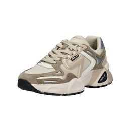 Replay Damen Sneaker "Replay Sneaker Lederimitat/Mesh", Gr. 37, beige, Lederimitat, Textil, Schuhe